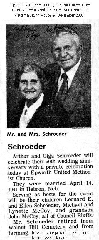 Hintz Family Documents